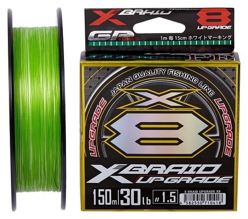 YGK X-Braid Upgrade X8 150m #1.2/0.185mm 11.3kg » Sklep wędkarski ...