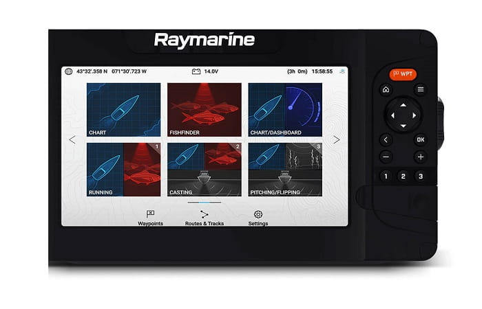 Echosonda Raymarine Element 9 HV Wi-Fi GPS/ HV-100 » Sklep wędkarski ...